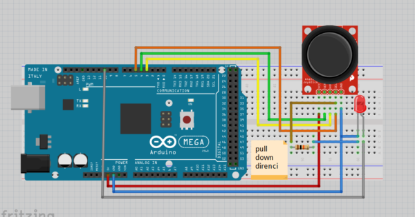 ARDUİNO İLE JOYSTİCK KULLANIMI | Donanım Plus
