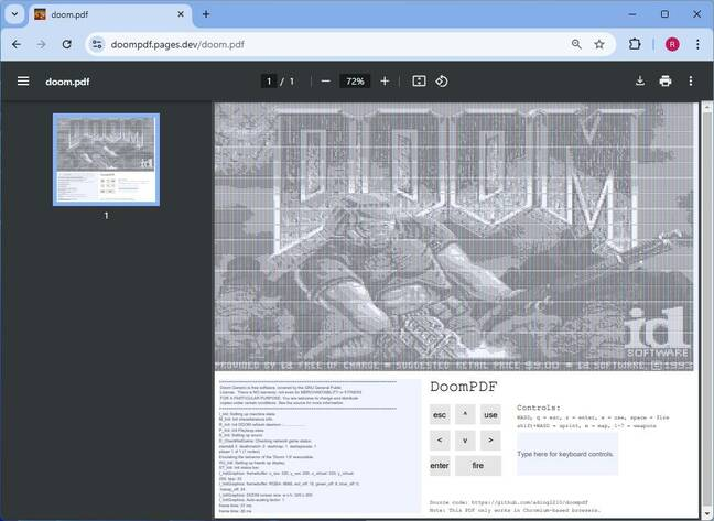 Doom, PDF Dosyasında Oynanabilir Hale Geldi! | Donanım Plus